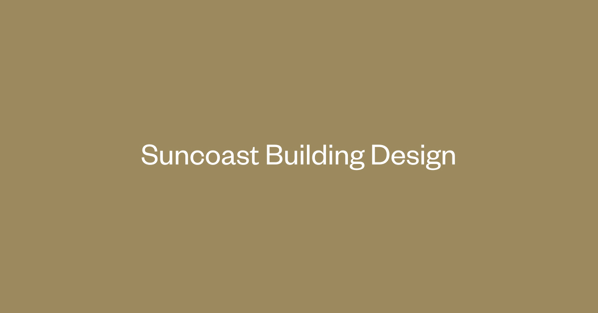 An Award Winning Building Design Firm - Suncoast Building Design